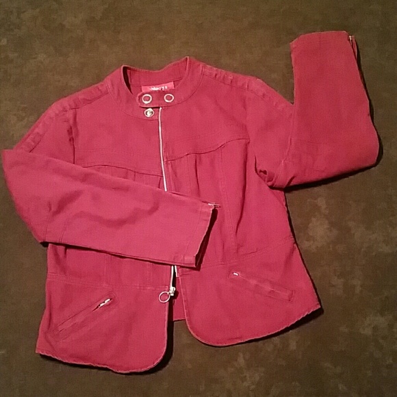 A|Line | Jackets & Coats | Aline Brand Burgandy Colored Jacket | Poshmark